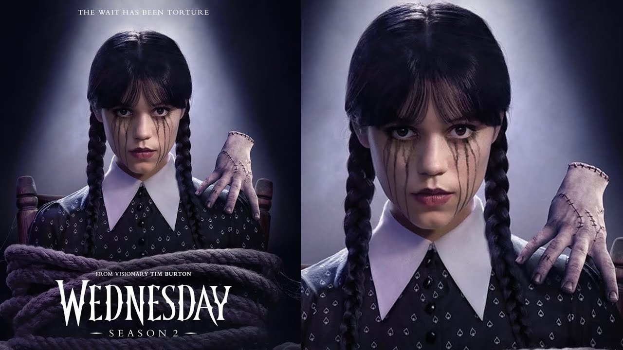 New Wednesday season 2 poster trailer announcements revealed - YouTube