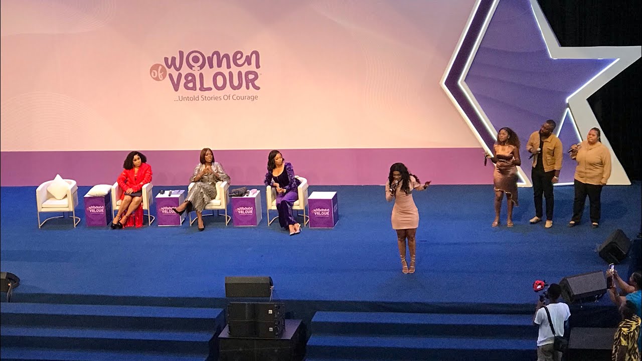 Becca performs her new song yet to be released at Women of Valour by ...