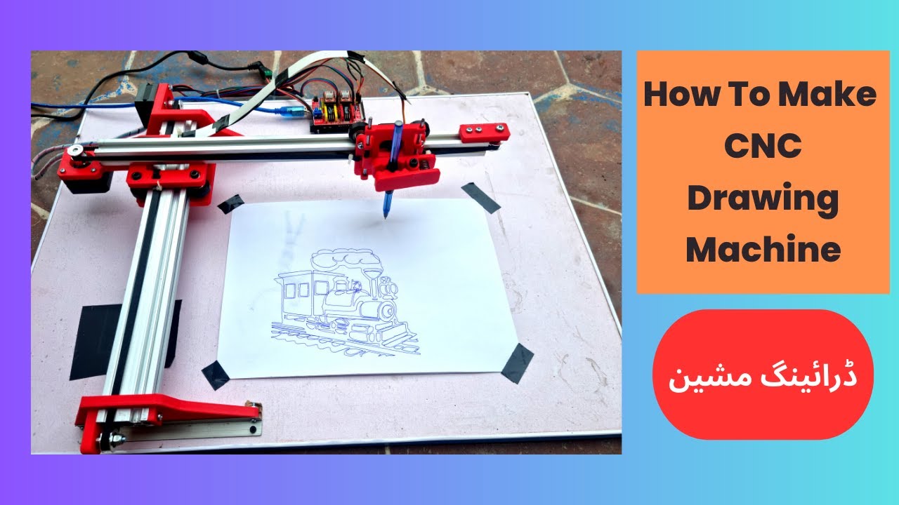 How To Make A CNC Drawing Machine YouTube How To Make A CNC Drawing Machine YouTube