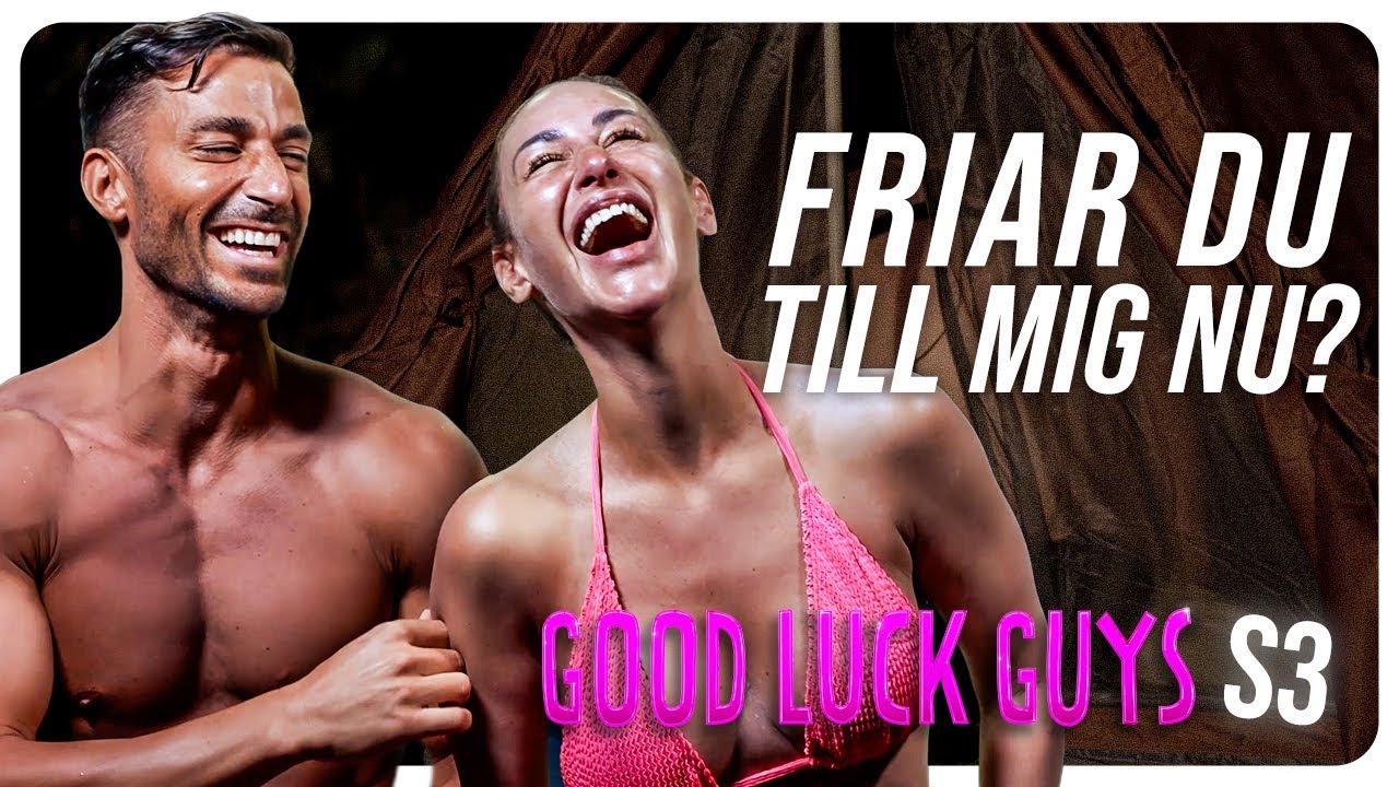 Sexuell stämning mellan Katrin och Alex - Good Luck Guys S3 | Prime ...