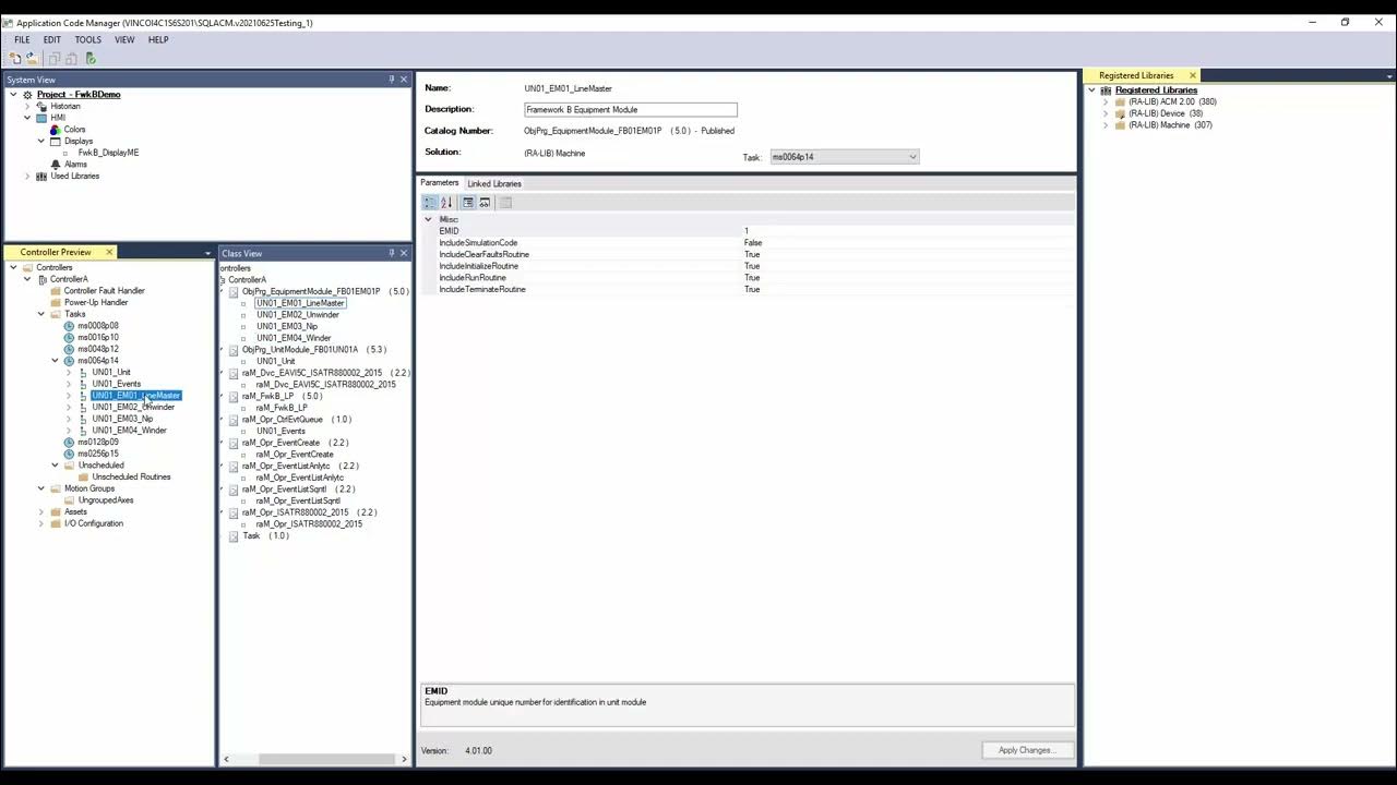 Machine Builder Libraries - Build an Application with FrameworkB - YouTube