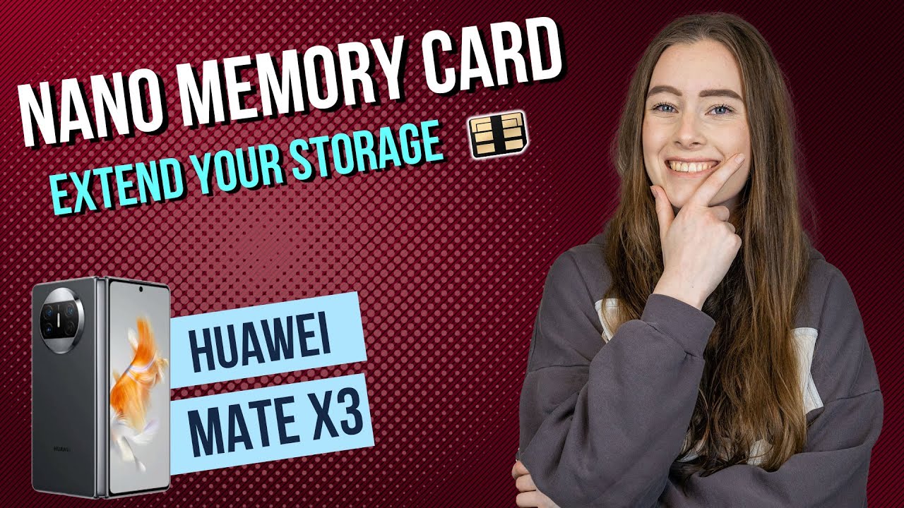 Huawei Mate X3 - How to insert a nano-SD card • 💾 • 📱 • 📈 • Tutorial ...