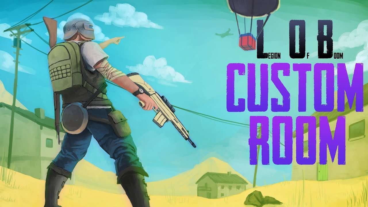 PUBG MOBILE || CUSTOM ROOM || LOB CREW || - YouTube