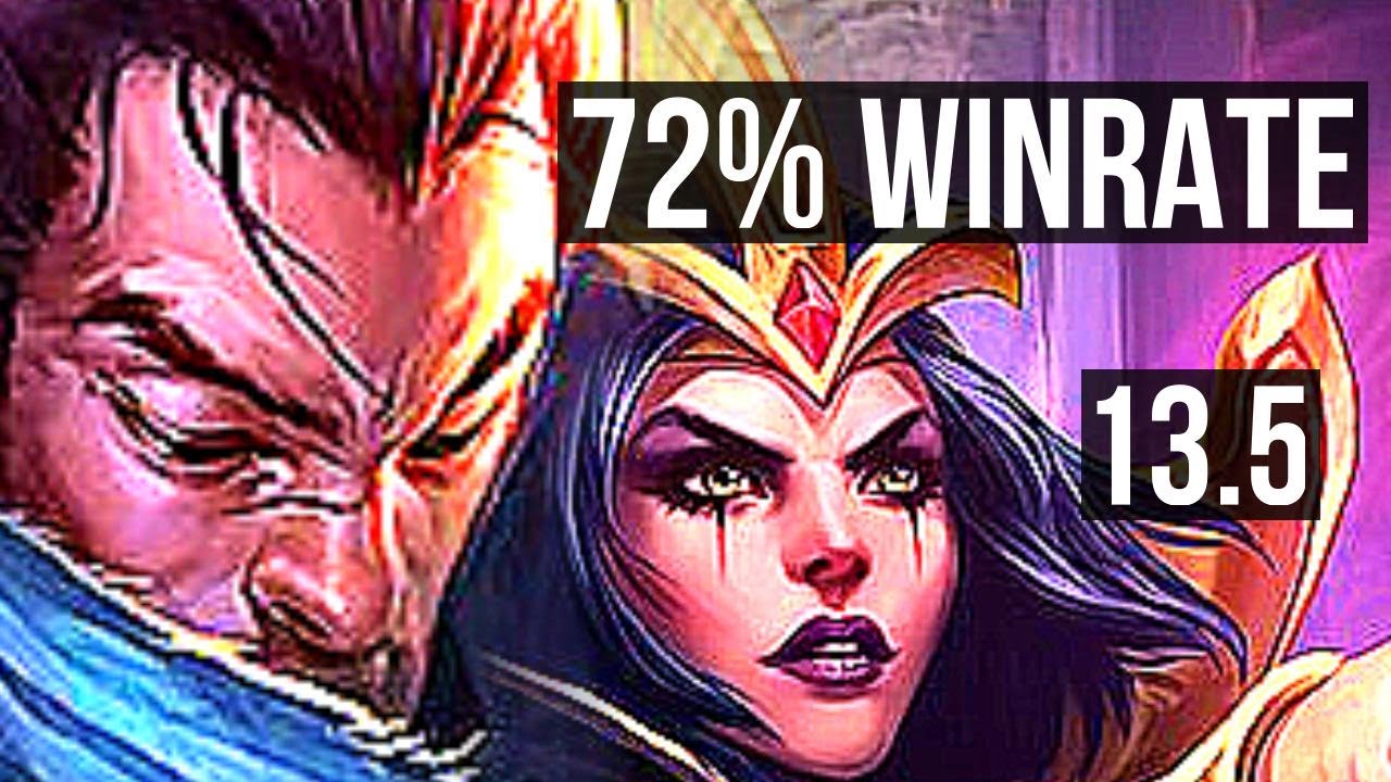 Yasuo Vs Leblanc Mid 72 Winrate 1 0m Mastery Kr Master 13 5