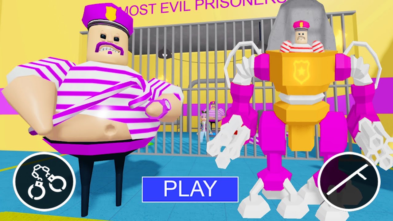 SECRET UPDATE in CANDY BARRY'S PRISON RUN! (Obby) Full Gameplay ...