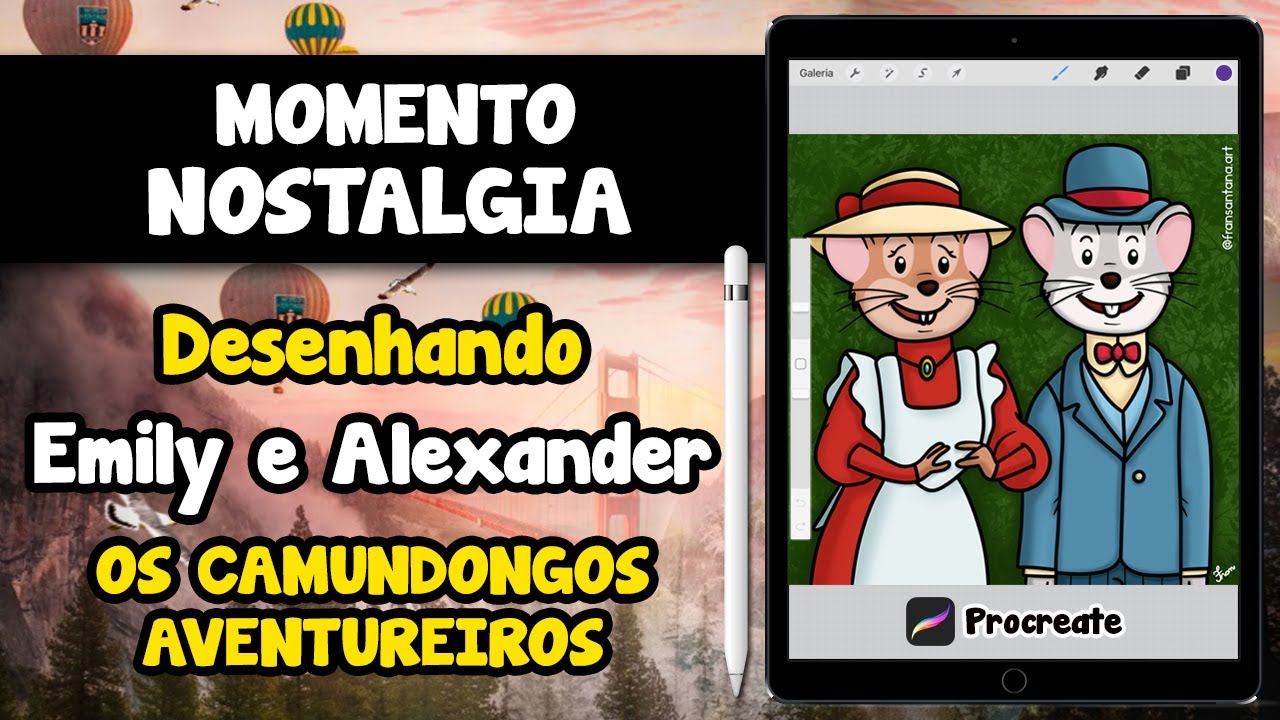 Desenhei Os Camundongos Aventureiros - Emily e Alexander | Desenho ...