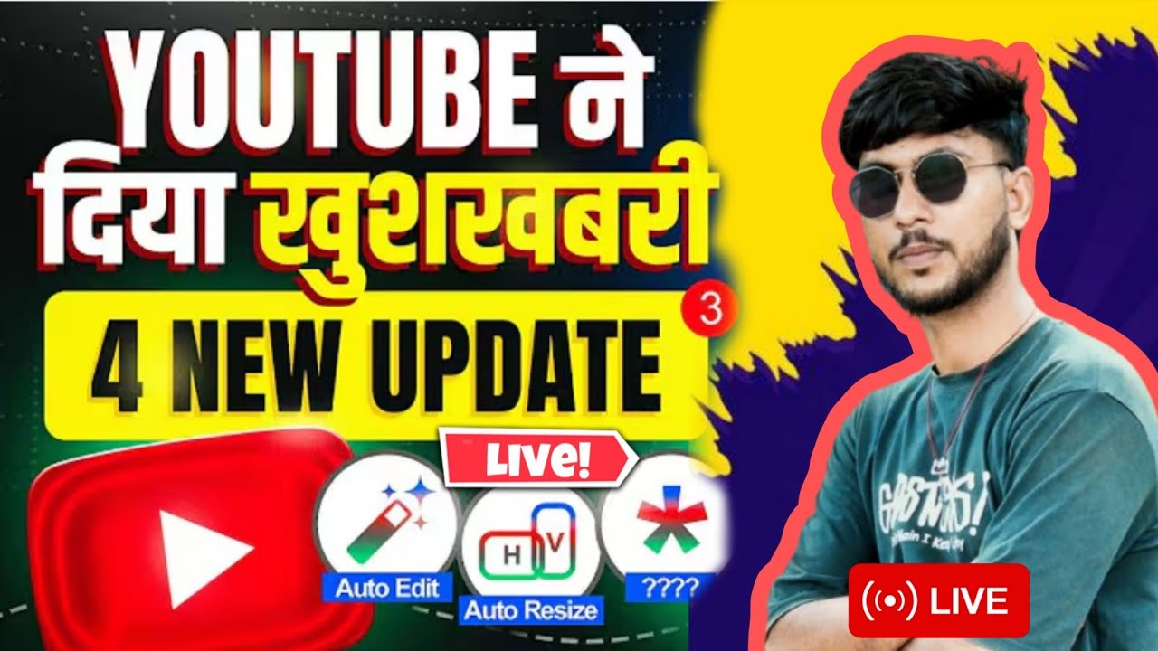YouTube Ne Diya khushkhabari a jao jaldi se live - YouTube