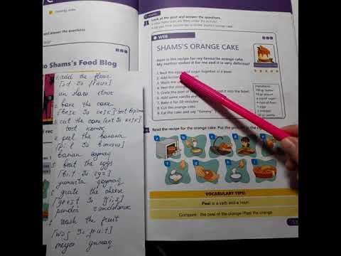 5Cİ SİNİF İNGİLİS DİLİ  -YENİ İNGİLİS DİLİ- UNİT 4  LESSON C SHAMS'S FOOD BLOG
