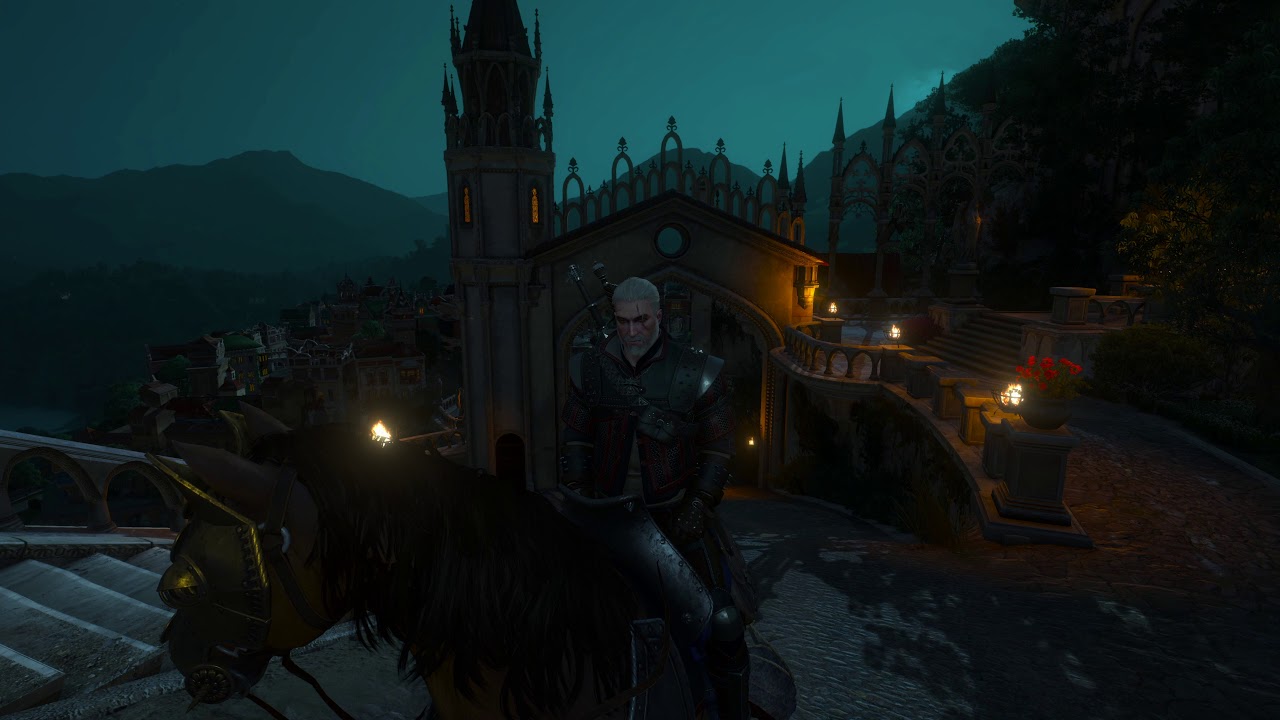 Witcher 3 - Beauclair (Slopes of the Blessure Night Version) - YouTube