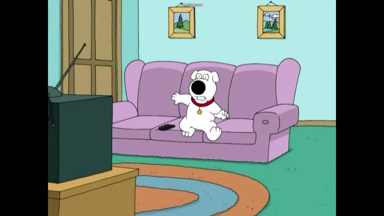 Family guy's Brian barking - YouTube