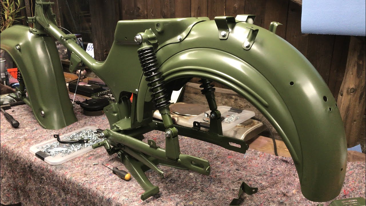 Simson US ARMY – Star, Neuaufbau Teil #2, SR4-2 - YouTube