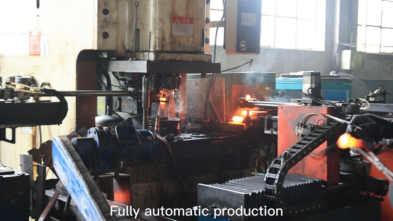 Hot Forged wheel Screw Manufacturing Process. China Industrial Size ...