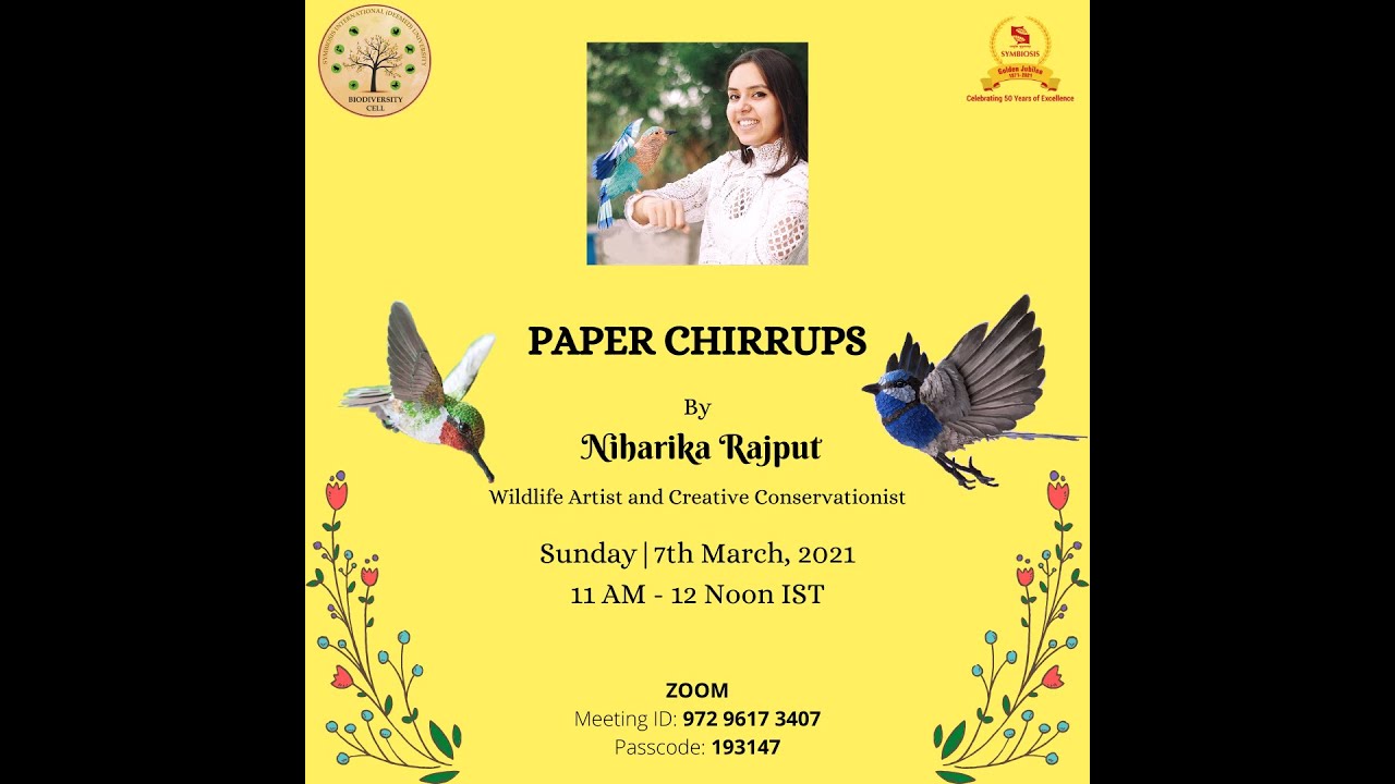 PAPER CHIRRUPS | Sunday Special Session | Niharika Rajput - YouTube