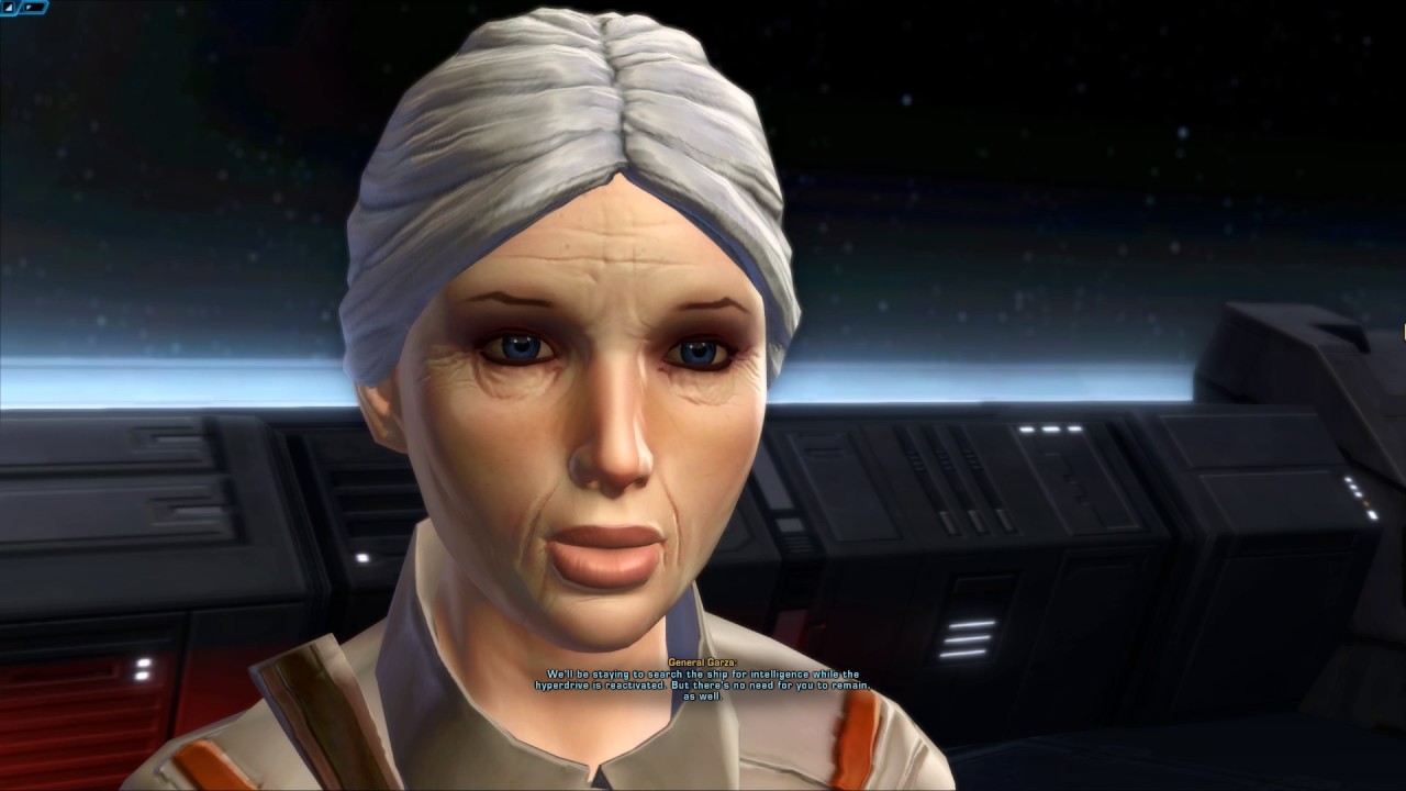 SWTOR - Recye Xill talks to General Garza - YouTube
