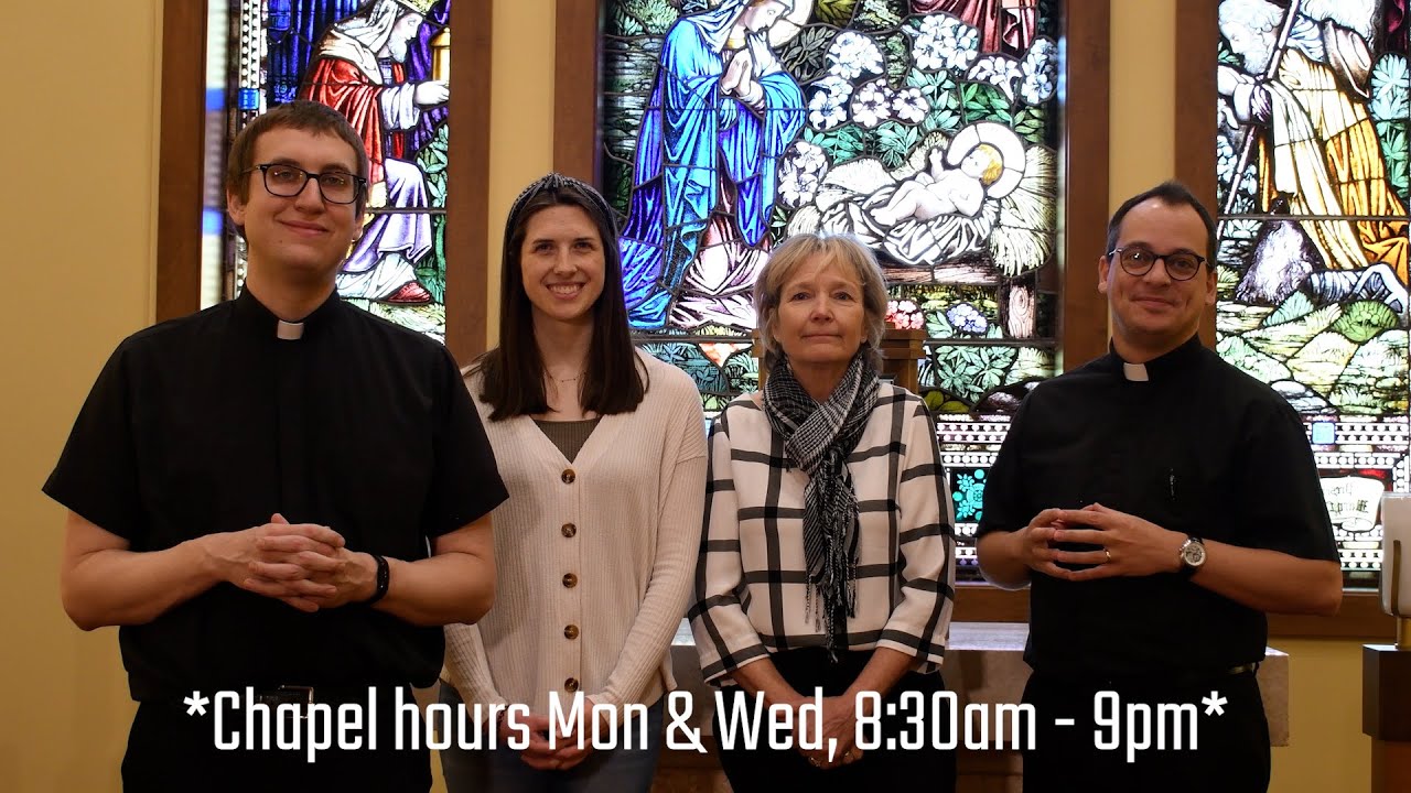 Eucharistic Adoration Chapel Invitation - YouTube