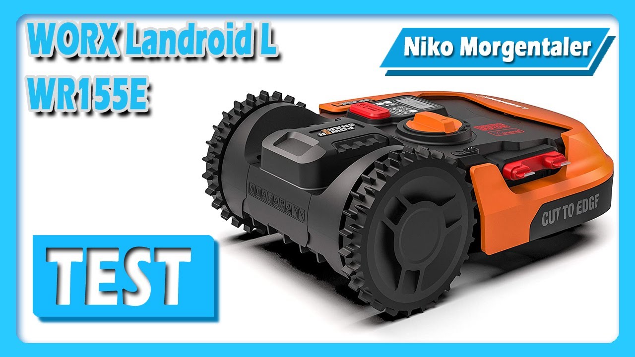 WORX Landroid L WR155E Test in Deutschland - YouTube