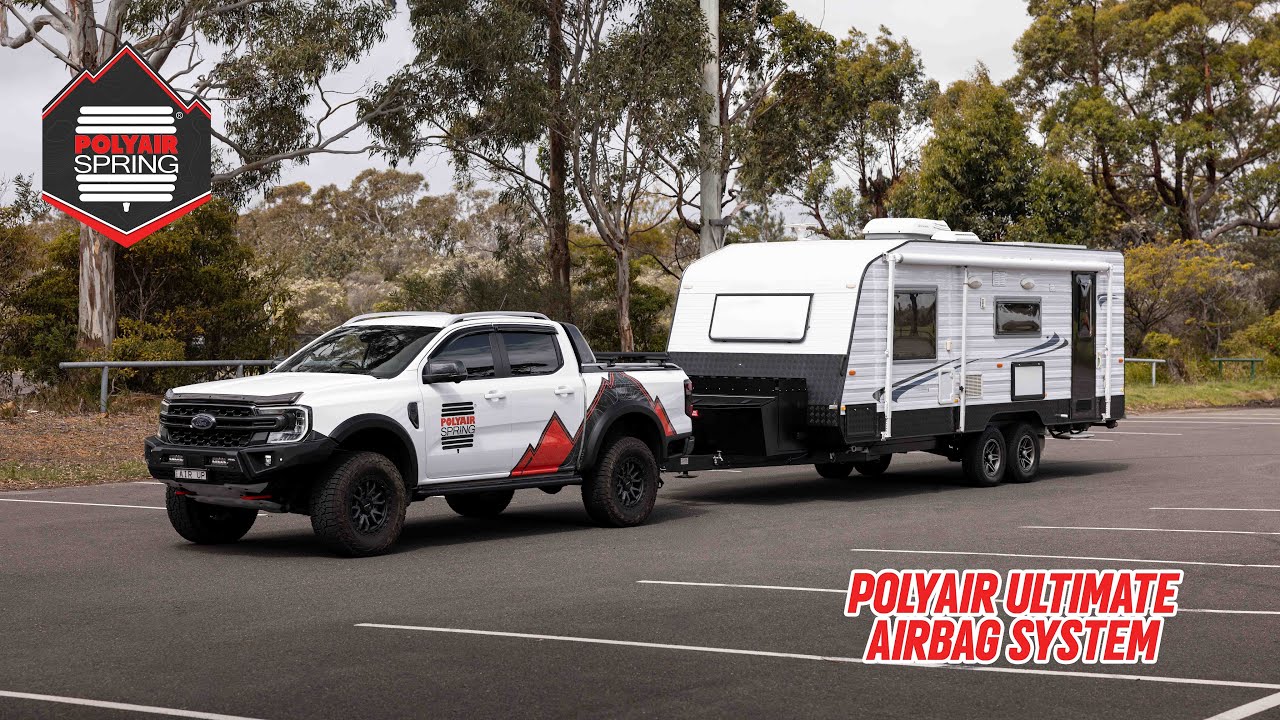 Polyair Ultimate Airbag System: Effortless Ford Ranger Caravan Towing ...
