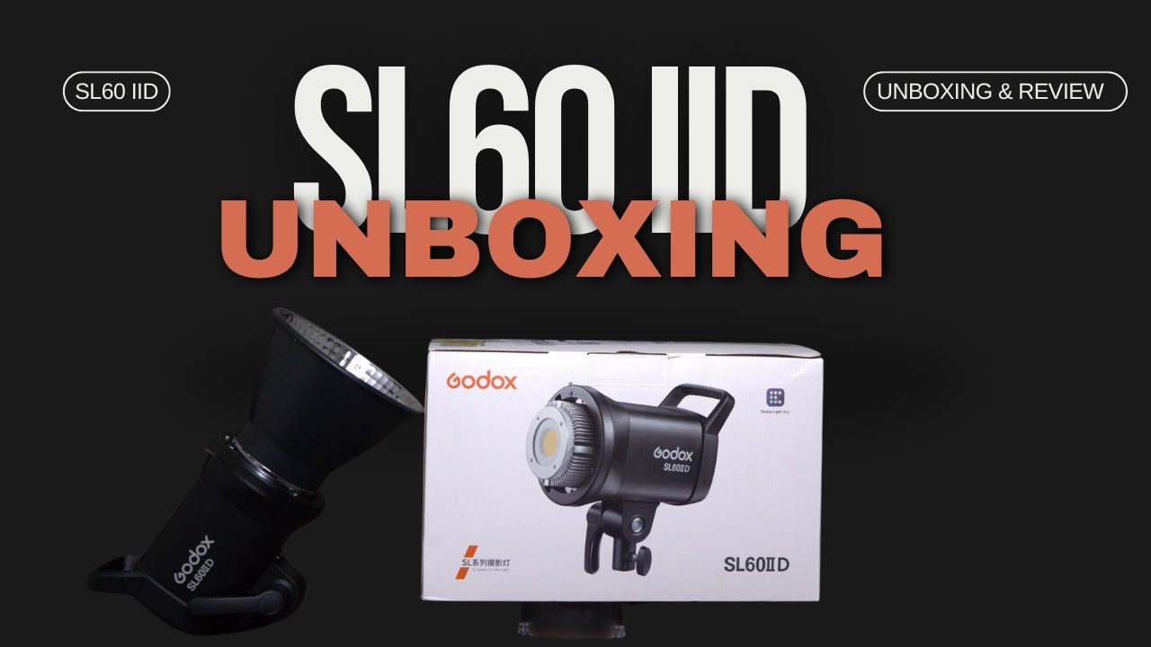 SL60 IID Video Light Review & UNBOXING | BEST Affordable VIDEO LIGHT IN ...