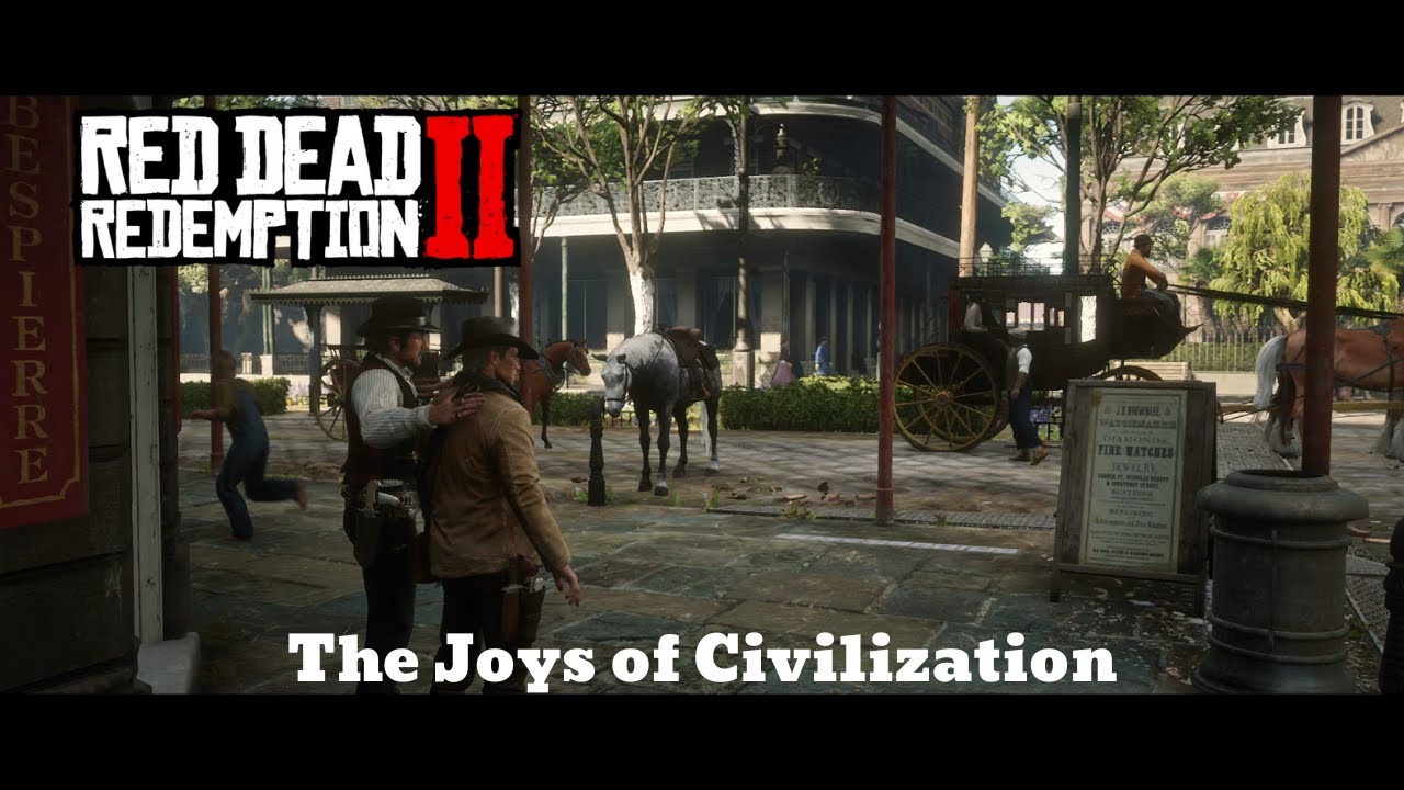 Red Dead Redemption 2 Chapter 4 Mission: The Joys of Civilization - YouTube