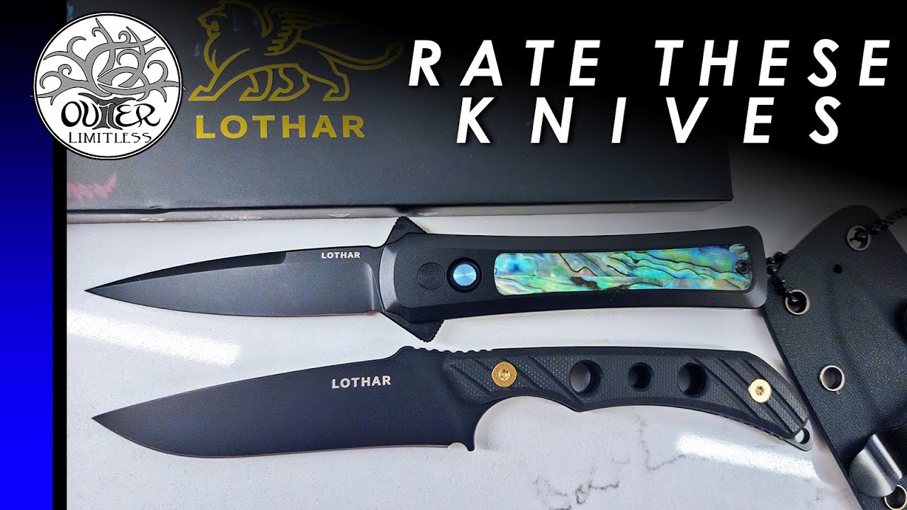 RATE THESE KNIVES | Lothar Fox and Knight | Budget Price, Budget Build ...