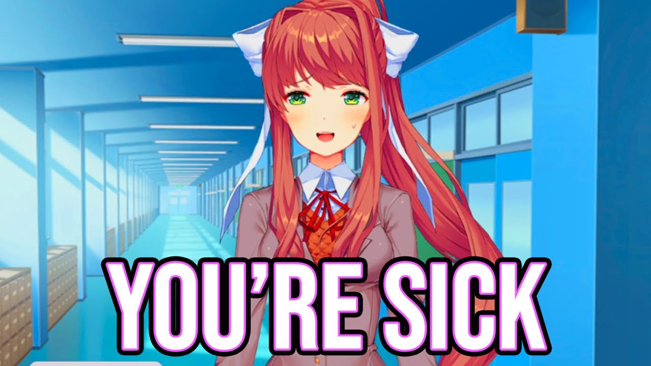 Monika Is Sick (DDLC Relapse MOD) Part 9 - YouTube