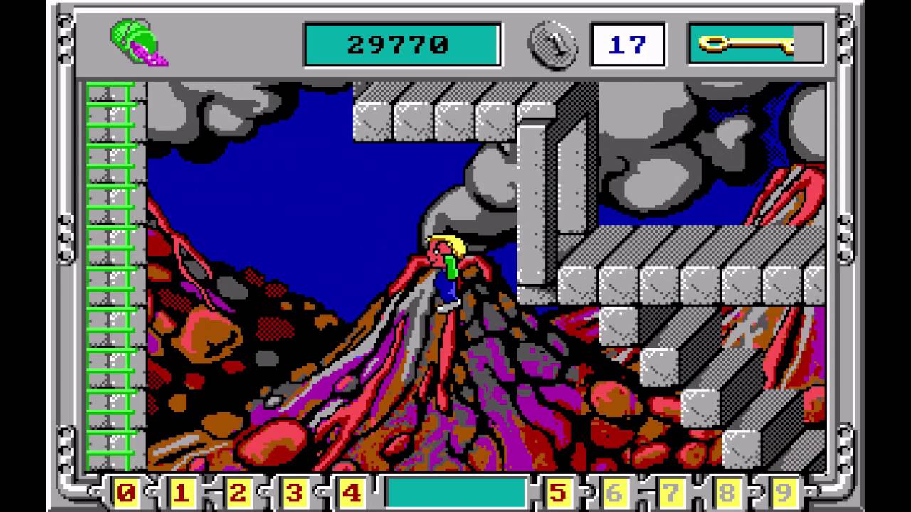 Math Rescue - Episode 1 - Level 10: Climbing the Volcano (1992) [MS-DOS ...