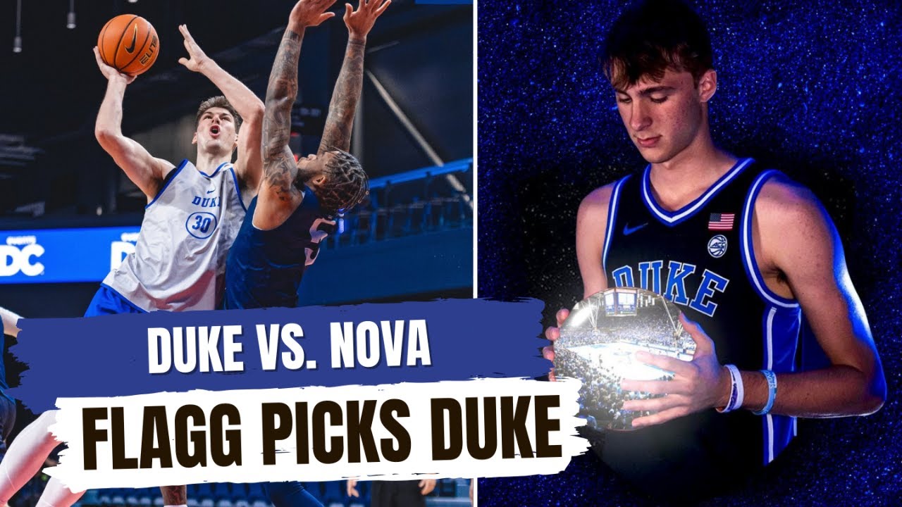 Cooper Flagg commits to DUKE over UCONN! | Duke vs. Villanova secret ...