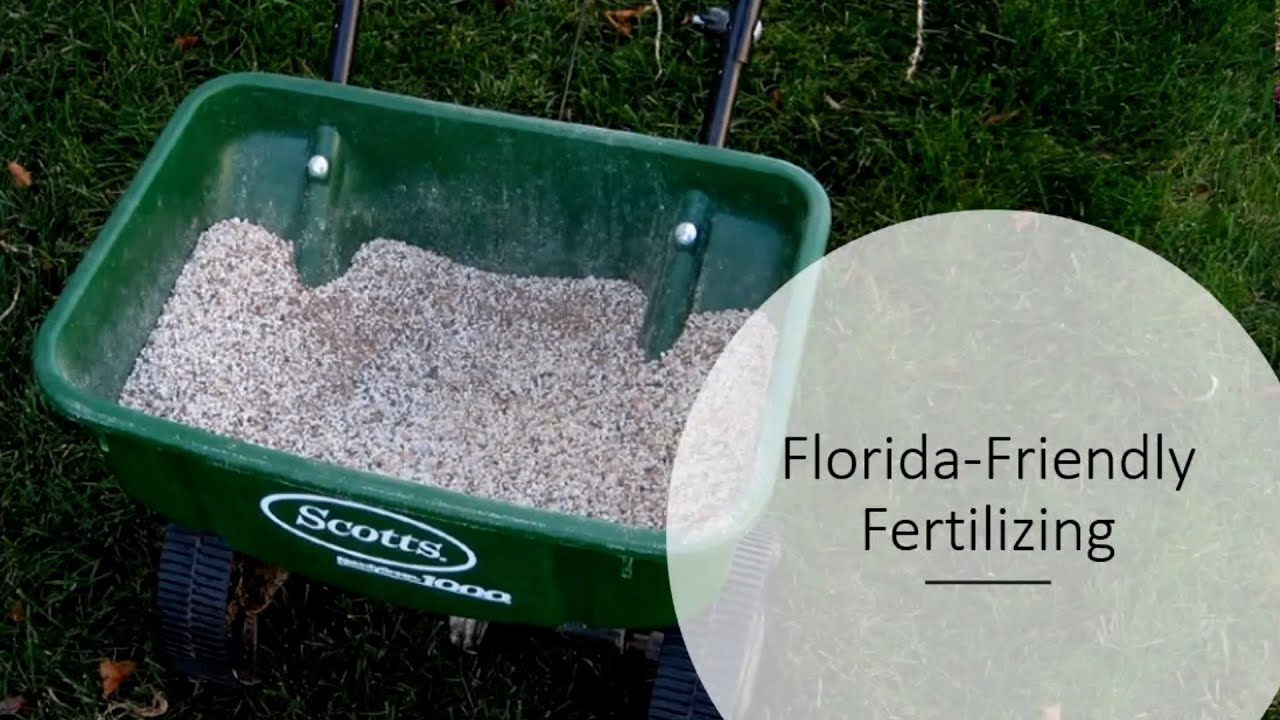 "Florida-Friendly Fertilizing" - YouTube