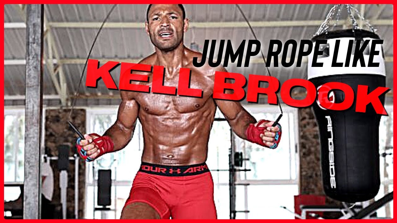 Kell Brook's Unique FLEXIBLE Jump Rope Technique😳 (PLEASE STRETCH FIRST ...
