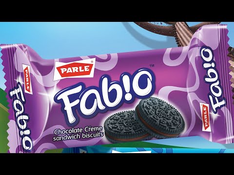 Parle Fabio Chocolate Cream Sandwich Biscuits With Ananya Candy TV ...