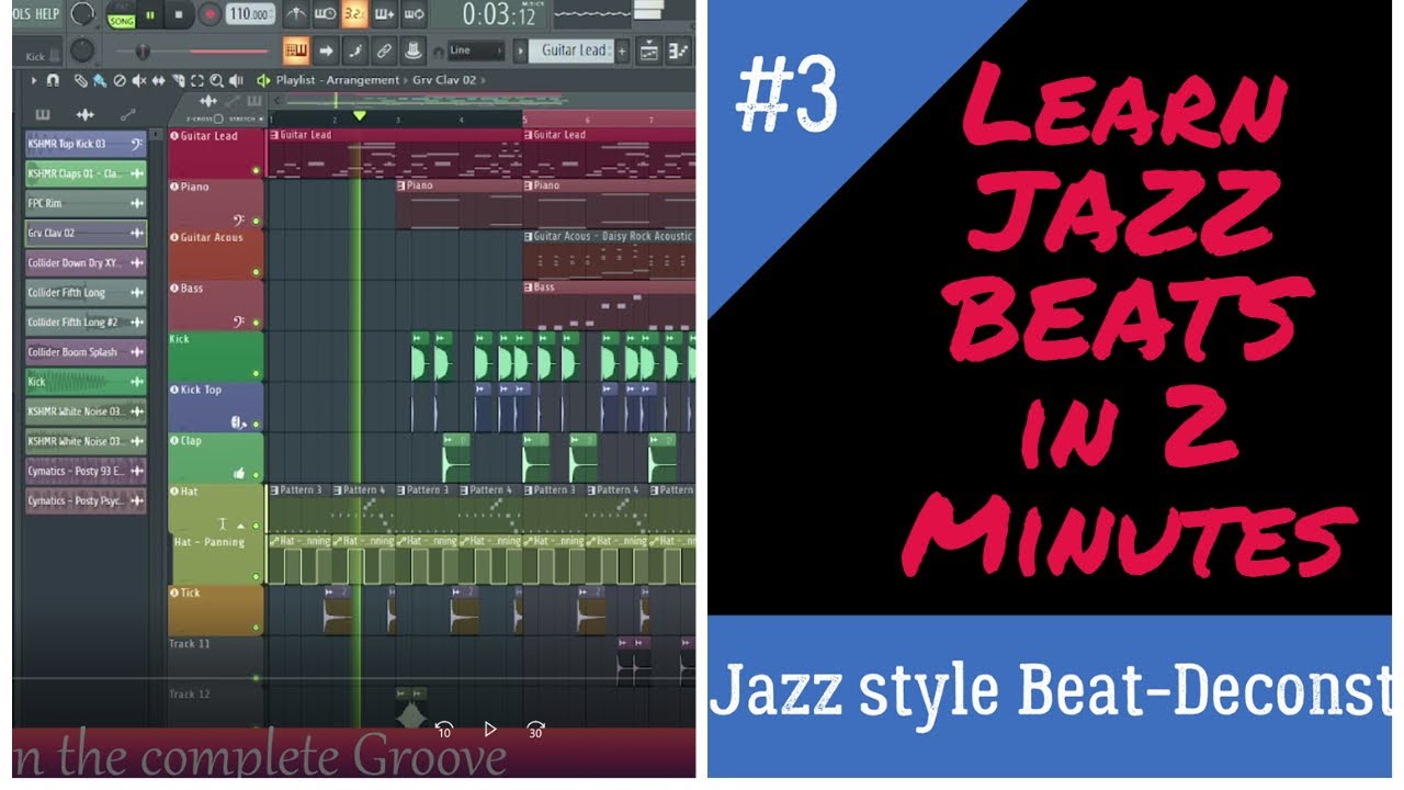 How to make: JAZZBEAT in 2 Minutes | Making Jaz Beat from Scratch in FL ...