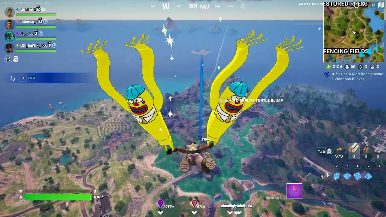 Fortnite Chapter 5 Season 2 - Grim Gate New Map Location ! Gameplay [4K ...