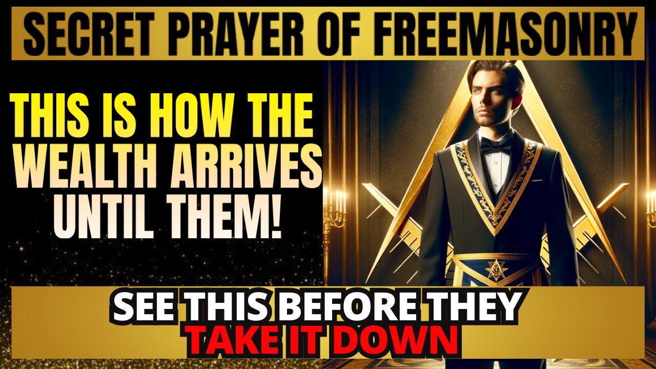 I revealed the Secret Masonic Prayer that Attracts Fortune Quickly ...