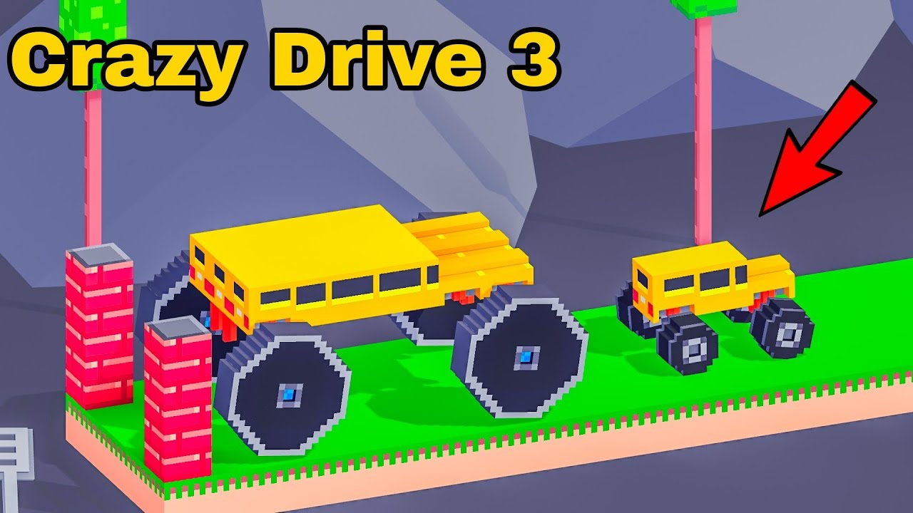 Crazy Drive 3 Fancade Gameplay - YouTube