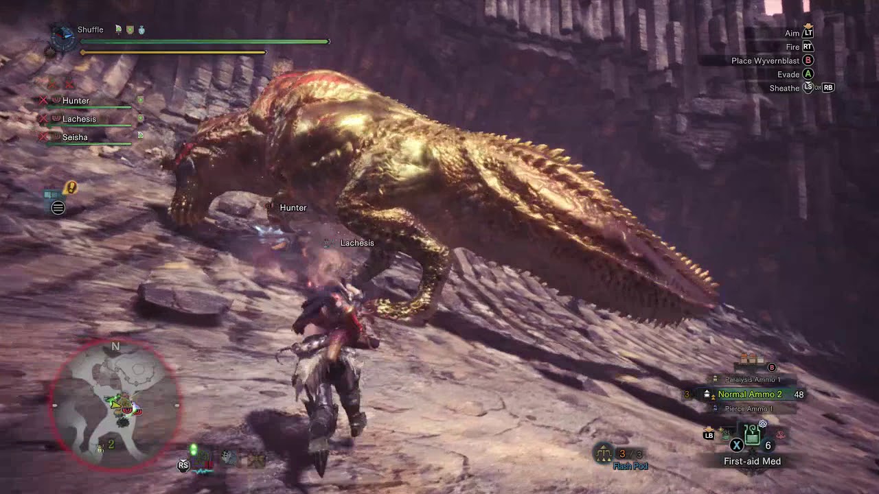 Monster Hunter World: Tempered Deviljho, the Strongest Picklesaur - YouTube