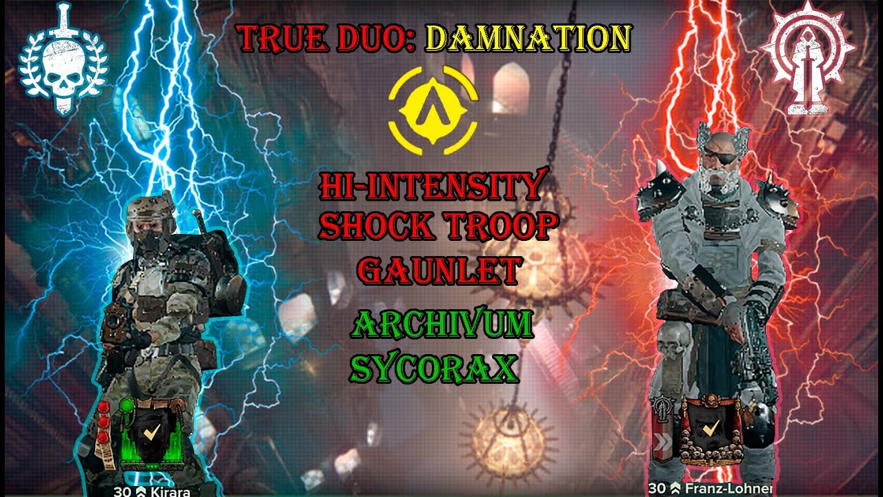 DARKTIDE TRUE DUO : Hi5 Shock Troop Gauntlet - Archivum Sycorax/Архивум ...