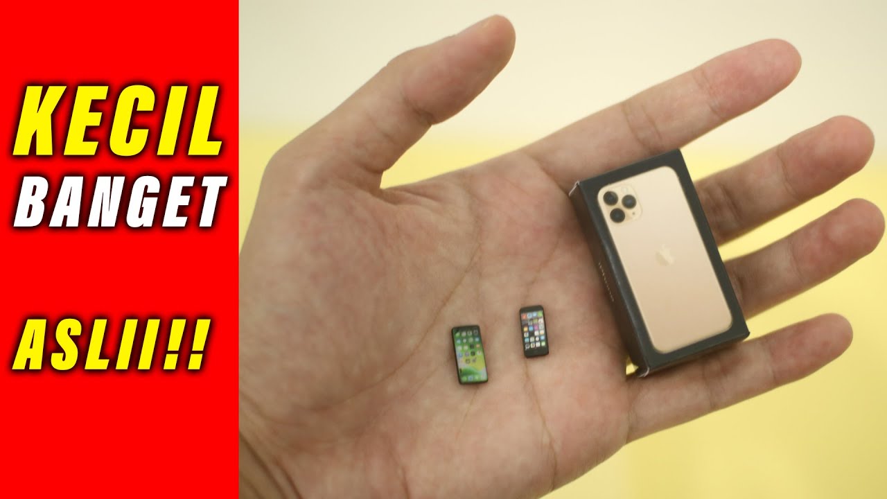 Cuma 9 Ribuan!! Unboxing iPhone Terkecil di Dunia ( Alat Unik Aneh ...