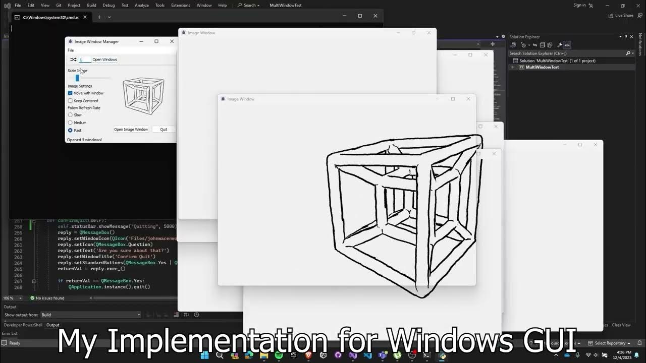Multi-Window Synchronization functionality for Windows GUI - YouTube