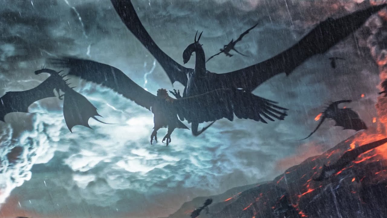 rings of power sauron scene 60 fps - YouTube