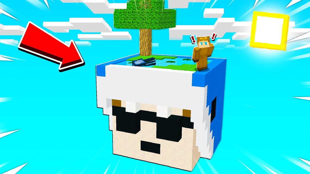 SURVIVING ON A GIANT 09SHARKBOY IN MINECRAFT! - YouTube