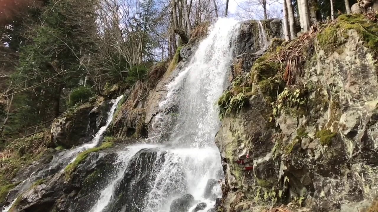 Cascade le Hohwald - YouTube