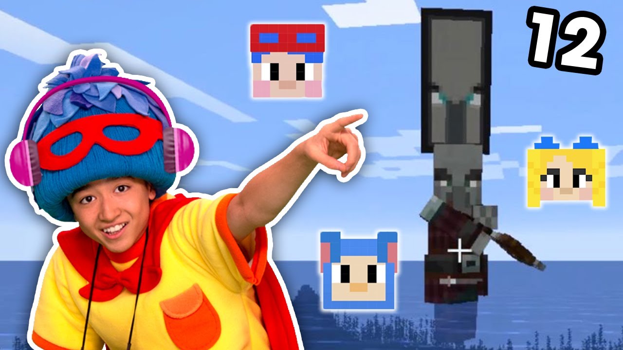 PILLAGER ISLAND INVASION!!! | Survival Island: Minecraft EP12 | Mother ...