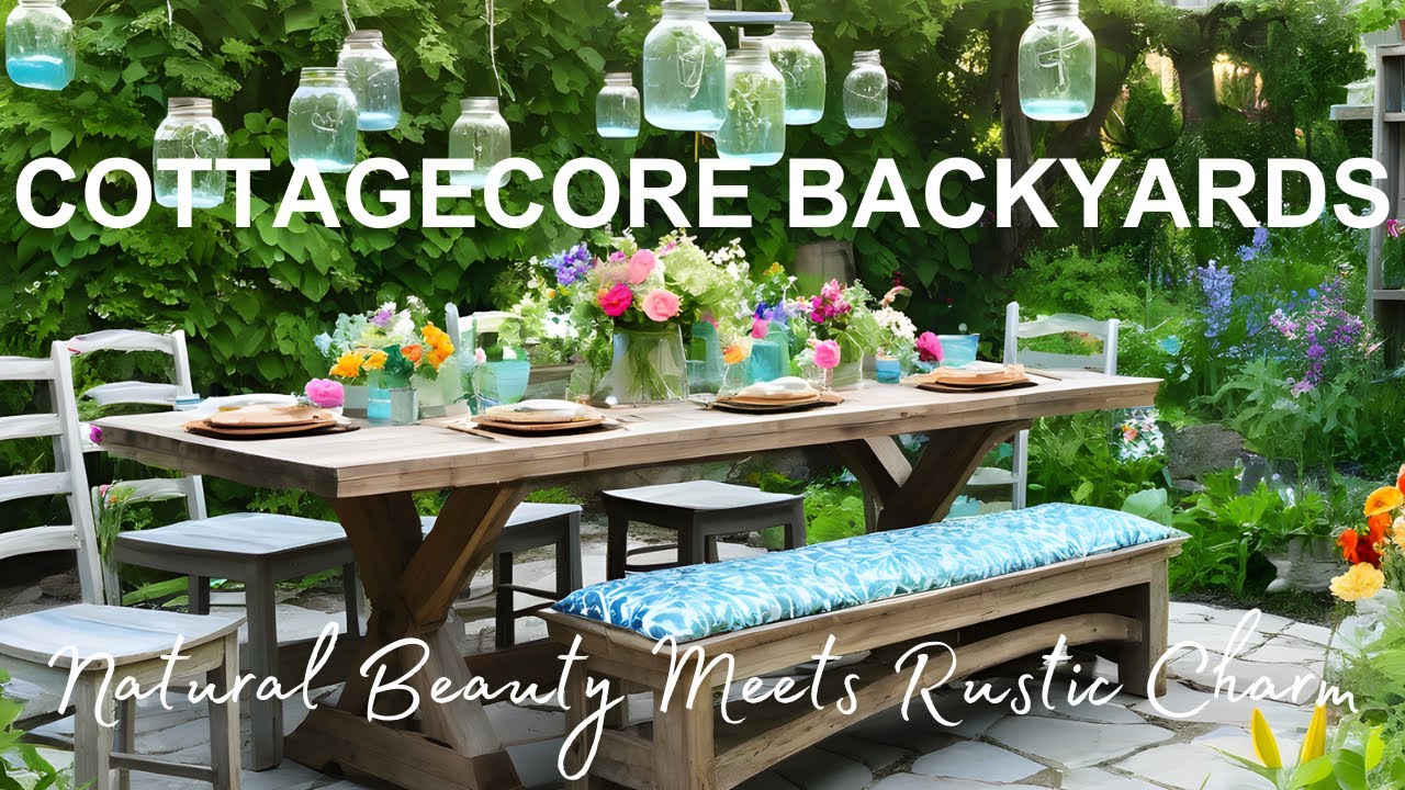 50+ Cottagecore Backyards Ideas & Inspirations || Cozy Outdoor Charm ...