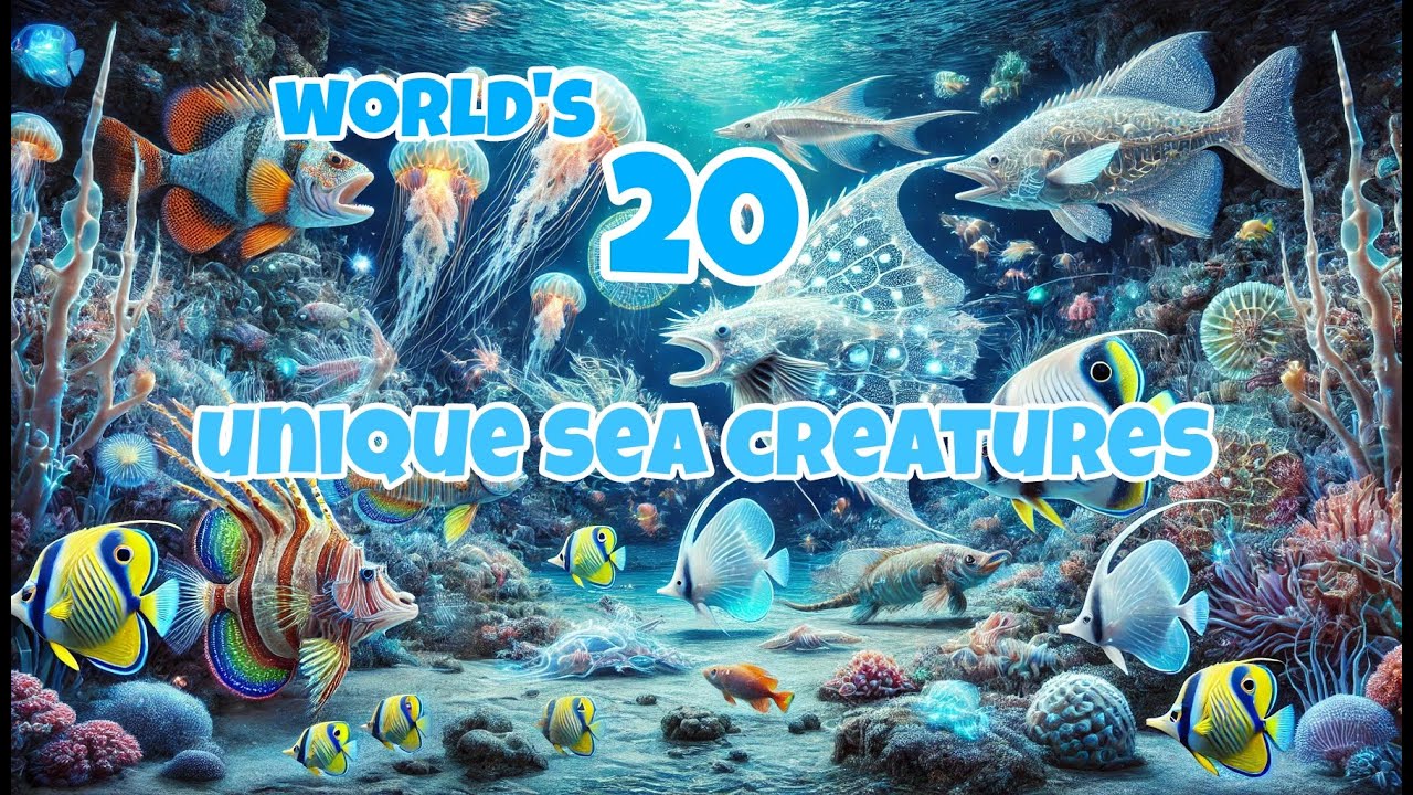 Ocean Wonders: 20 Unique and Amazing Sea Life - YouTube