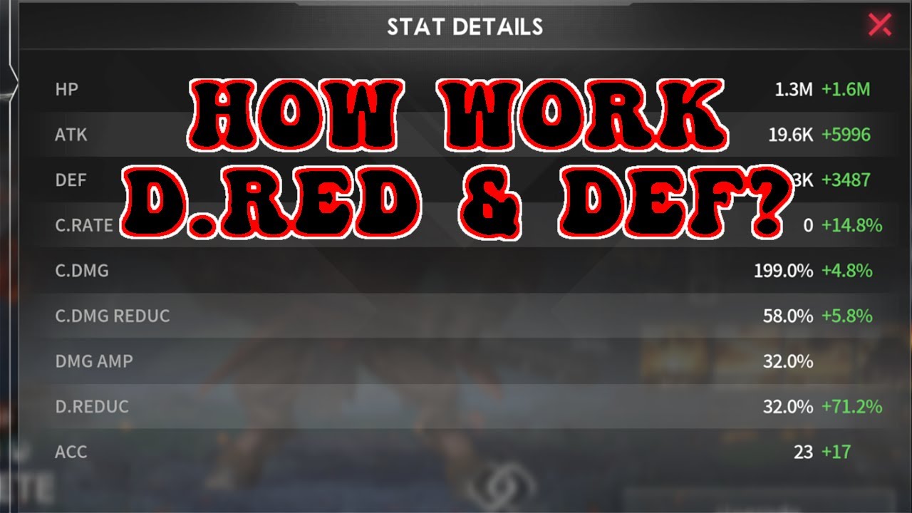 D.Red & Defense How they Work? Deep Dive | Eternal Evolution - YouTube