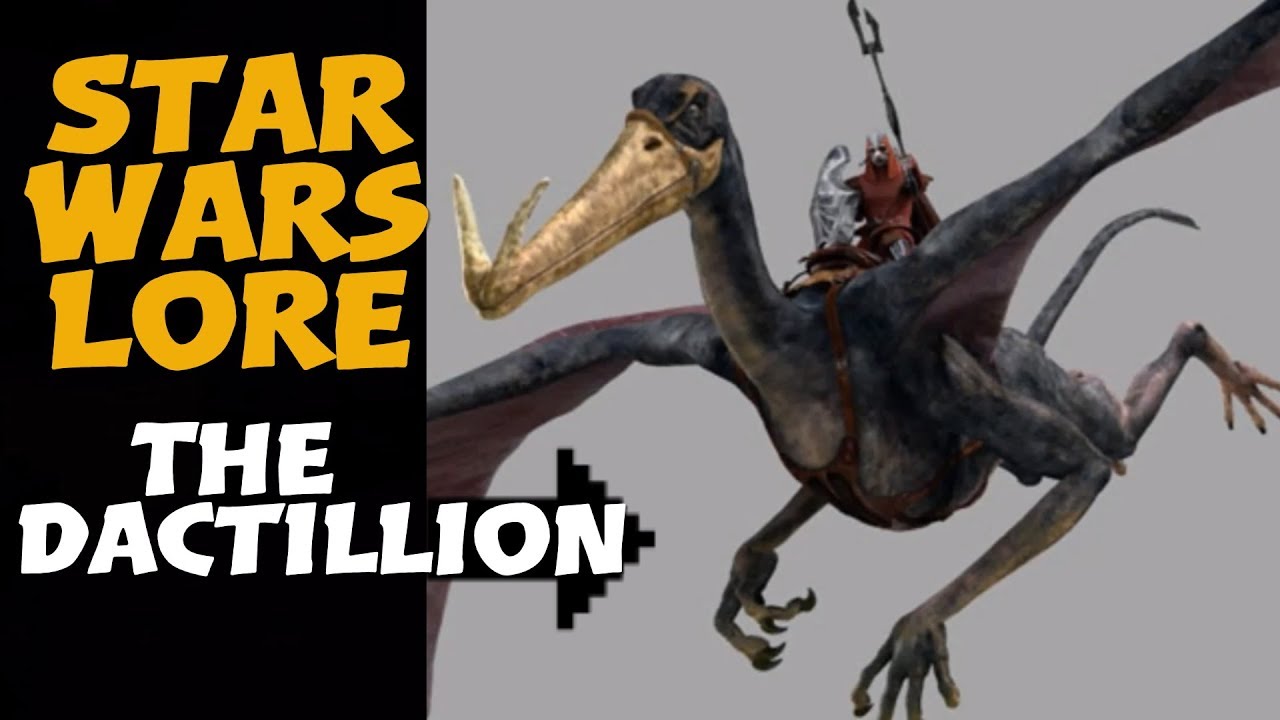The Dinosaur like Dactllion | Star Wars Animals - YouTube