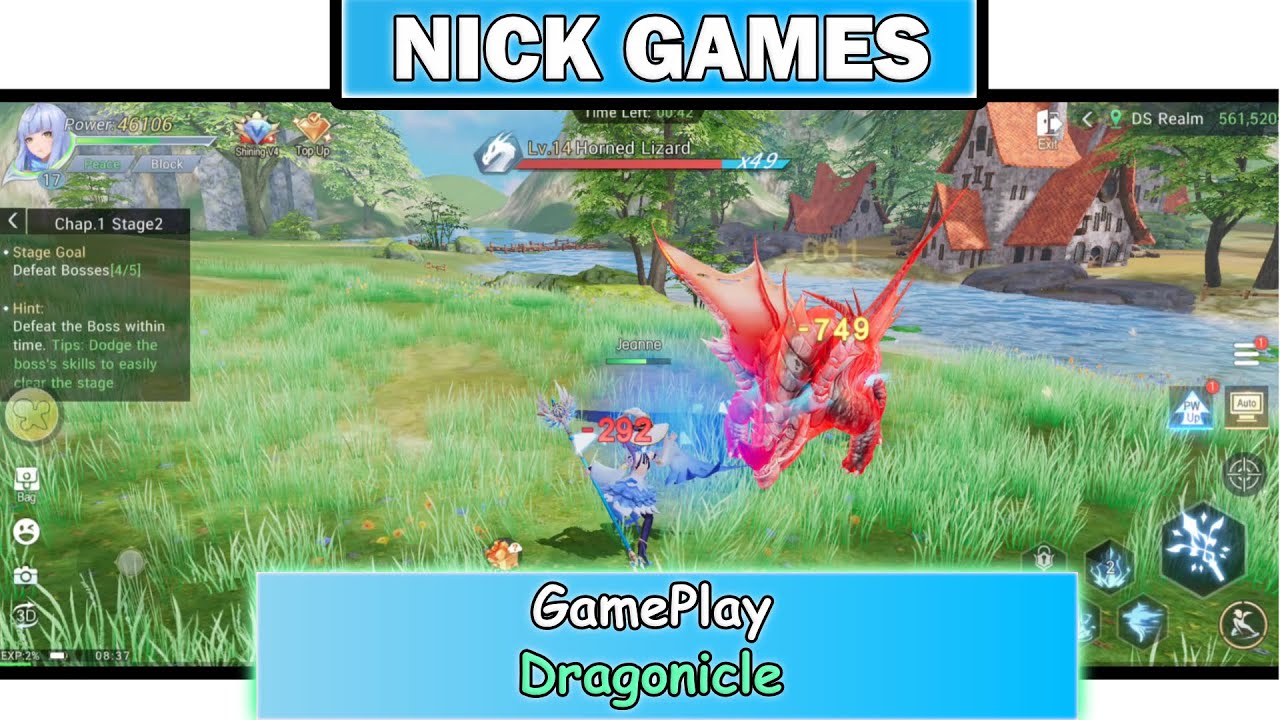 GAMEPLAY Dragonicle (RPG) - YouTube