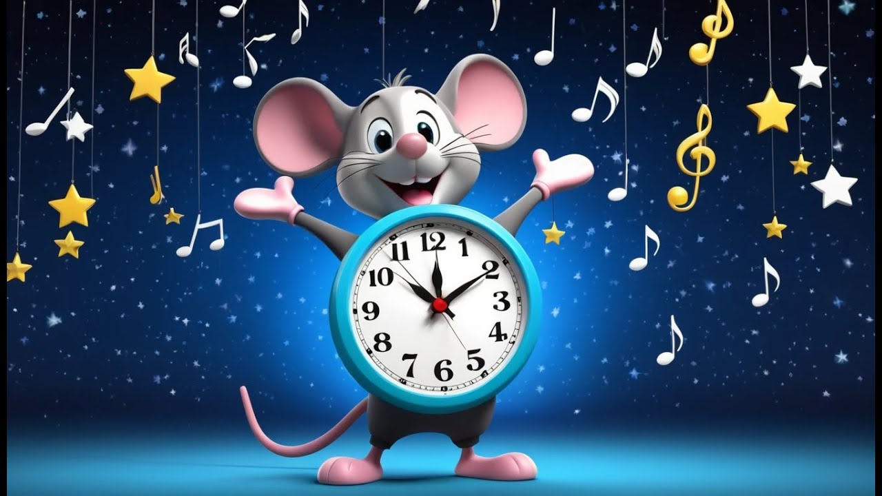Hickory Dickory Dock’s Tick Tock Time | Classic Nursery Rhyme Remix ...