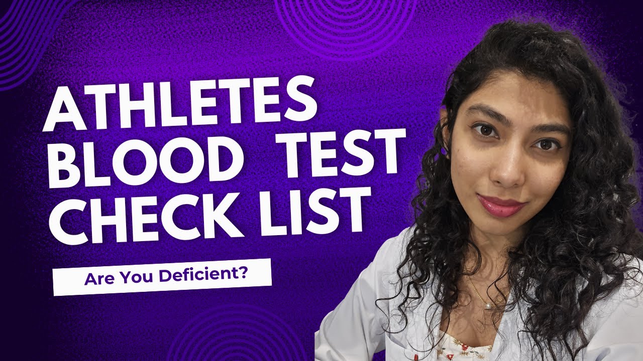 Essential Blood Tests Every Athlete Must Take | Deficiency, Symptoms ...