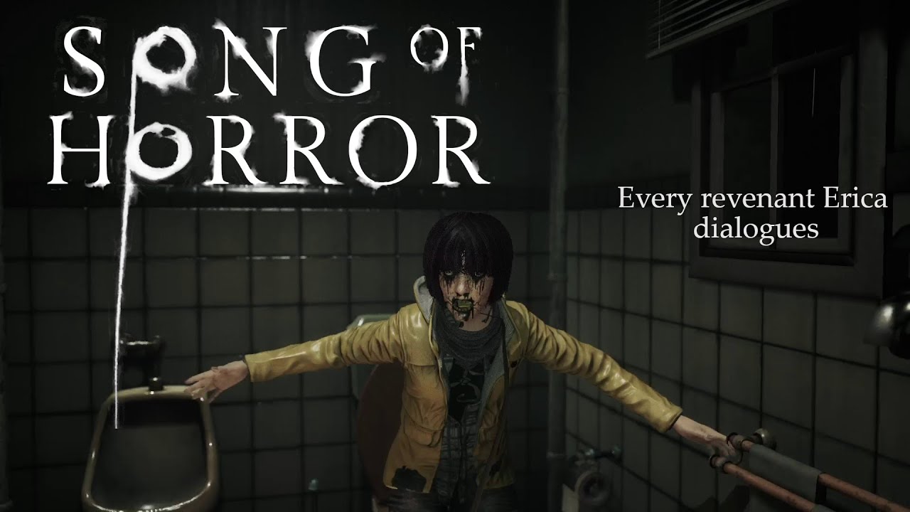 SONG OF HORROR compilation - Every revenant Erica dialogue - YouTube